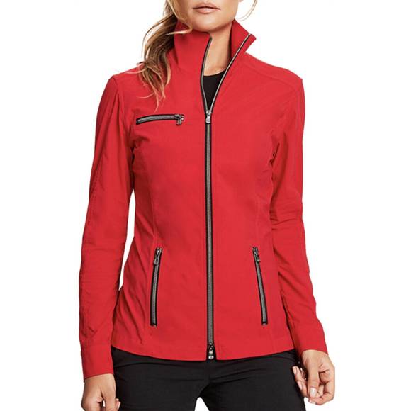 Anatomie | Jackets & Coats | New Anatomie Justine Racer Jacket In Red ...